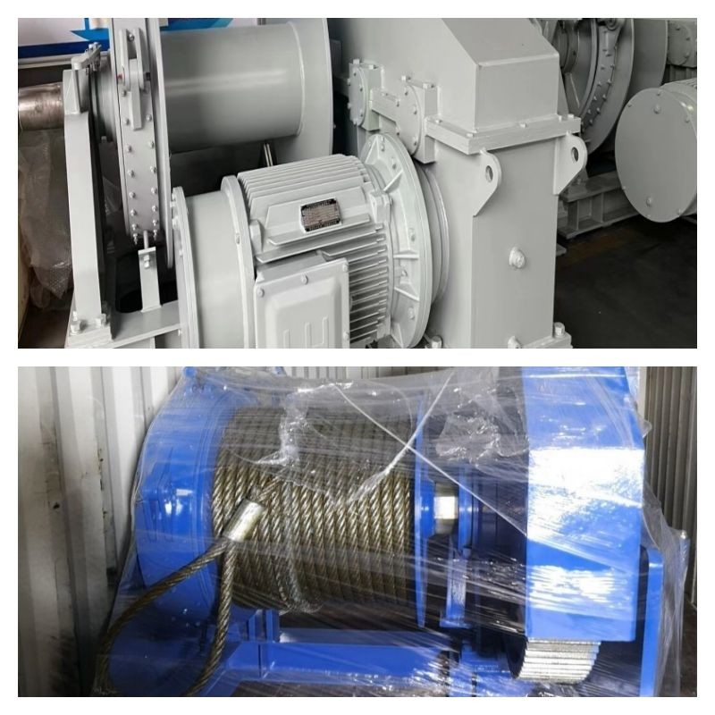 Ancla del certificado de 30 Ton Marine Electric Winch With BV que ...